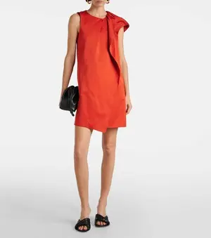 Max Mara Edmea Gathered Minidress