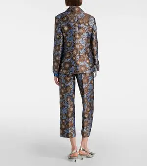 Max Mara Kate Floral Jacquard Blazer