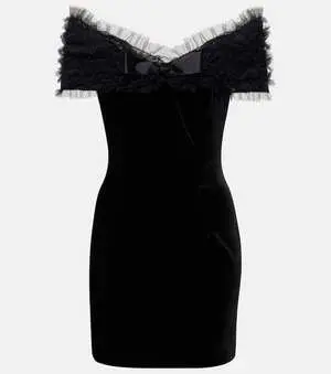 Alessandra Rich Sheer Cocktail Dresses