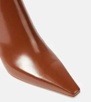 GIANVITO ROSSI Patent Leather Ankle Boots