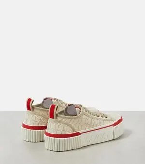 CHRISTIAN LOUBOUTIN Platform Sneakers - Beige