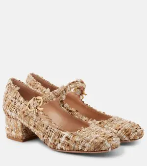 GIANVITO ROSSI Mary Jane Pumps - Multicoloured