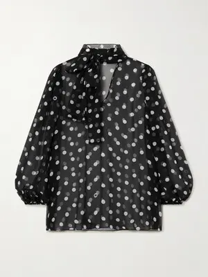 Dolce & Gabbana Puff Sleeve Blouses