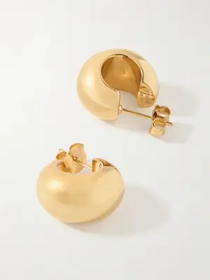 Lié Studio The Simone -plated Hoop Earrings