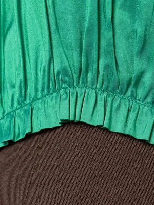 Christopher John Rogers Strapless Grosgrain-trimmed Canvas Gown
