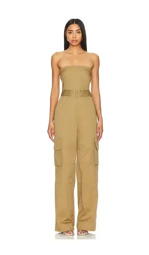 LOVERS AND FRIENDS Sydney Jumpsuit - Khaki