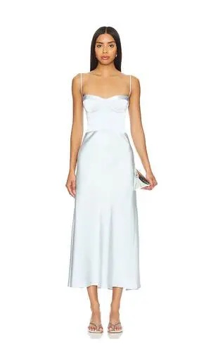 Blue Satin Cocktail Dresses