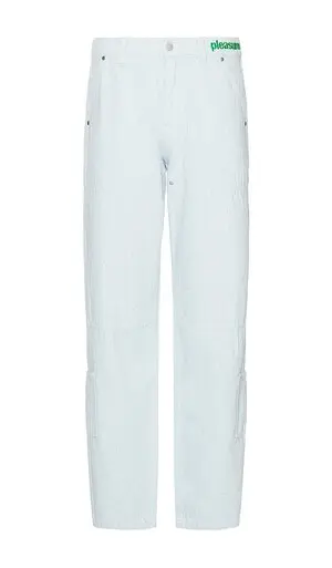 PLEASURES Ultra Work Jeans In Blue