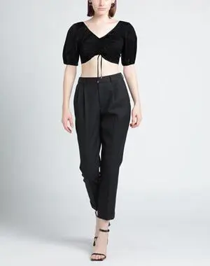 Pinko Crop Top In Cotton And Polyester
