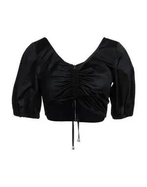 Pinko Crop Top In Cotton And Polyester