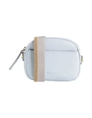 GIANNI CHIARINI Leather Camera Crossbody Bag - Blue