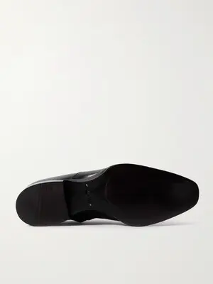 TOM FORD Elkan Leather Chelsea Boots - Black