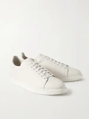 Brunello Cucinelli Full-grain Leather Sneakers