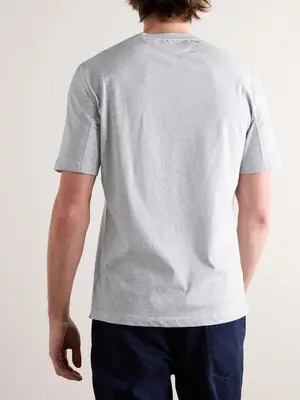 Brunello Cucinelli Cotton-jersey T-shirt - Gray
