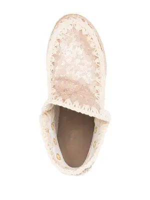 Mou Sequined Espadrilles