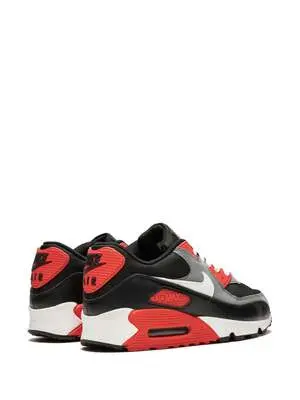 Nike Max 90 Panelled Sneakers - Grey
