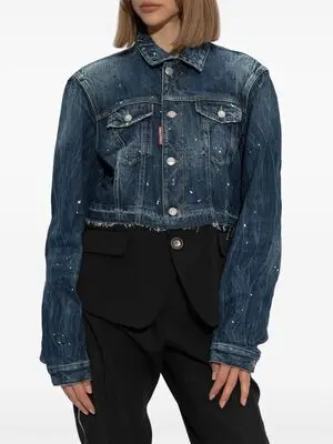 Dsquared2 Logo-patch Cotton Jacket