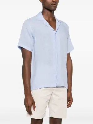 Orlebar Brown Linen Short-sleeved Shirt