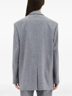 MSGM Eyelet-embellished Single-breasted Blazer