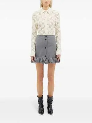 MSGM Ruffled Mini Skirt