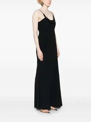 Isabel Marant Étoile Kapri Cowl-neck Maxi Dress - Black