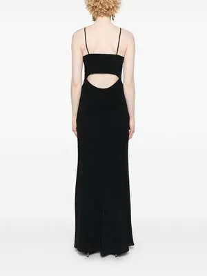 Isabel Marant Étoile Kapri Cowl-neck Maxi Dress - Black