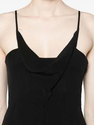 Isabel Marant Étoile Kapri Cowl-neck Maxi Dress - Black