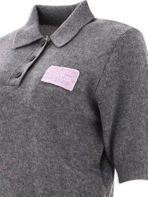 Marni Logo-appliqué Cashmere Sweater