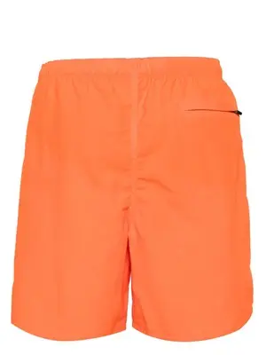 StÜssy Logo-print Swim Shorts - Orange