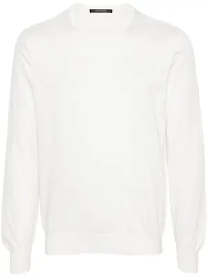 Tagliatore Crew Neck Jumper - Neutrals