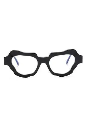 KUBORAUM Geometric Frame Eyeglasses - Black