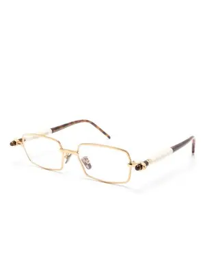 KUBORAUM Maske P73 Rectangle-frame Glasses