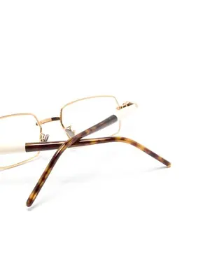 KUBORAUM Maske P73 Rectangle-frame Glasses