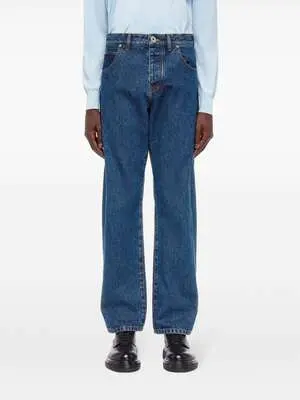 FERRAGAMO Mid-rise Straight-leg Jeans