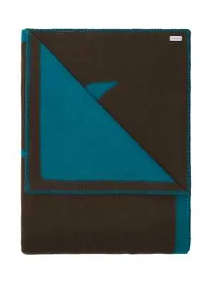 Burberry Ekd Wool Blanket - Brown