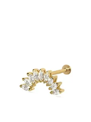 LARK & BERRY 14kt Gold Diamond Earring - Yellow