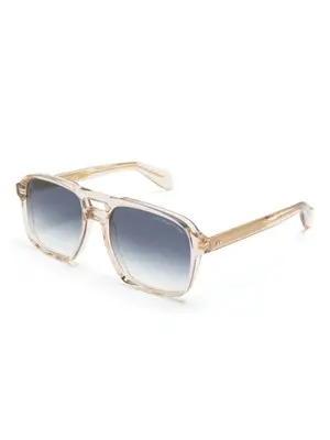 CUTLER & GROSS 1394 Square-frame Sunglasses