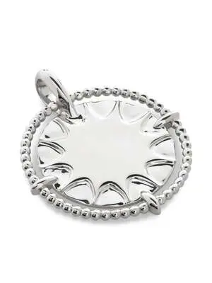 Monica Vinader Talisman Sun Pendant - Silver