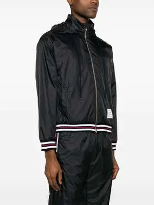 Thom Browne Logo-patch Ripstop Jacket
