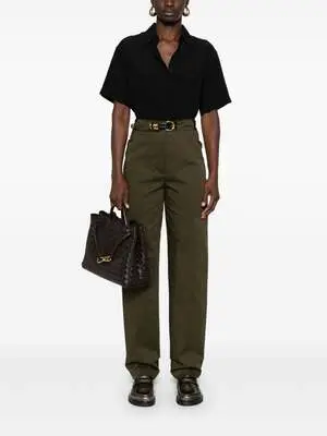 Matteau Short-sleeve Silk Shirt - Black