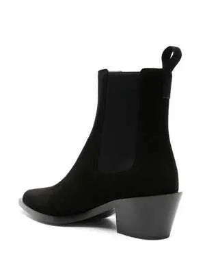 GIANVITO ROSSI Wylie 45mm Suede Boots - Black