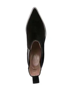GIANVITO ROSSI Wylie 45mm Suede Boots - Black