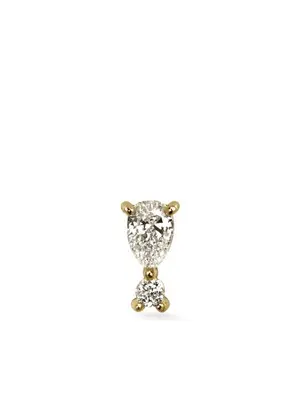 LARK & BERRY 14kt Yellow Noble Diamond Stud Earring