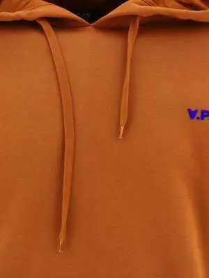 A.p.c. Vpc-print Cotton Hoodie - Orange