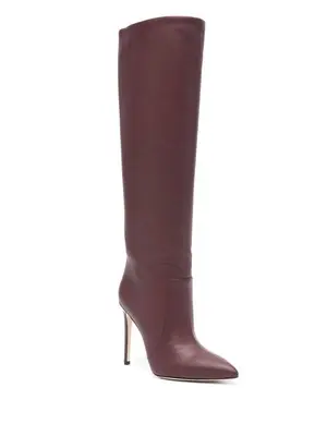 Paris Texas Stiletto 115mm Leather Boots