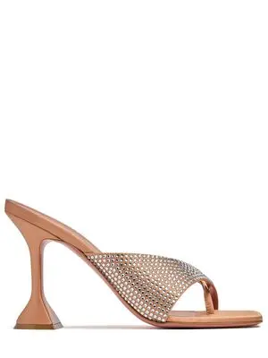 Amina Muaddi 95mm Shiona Mules