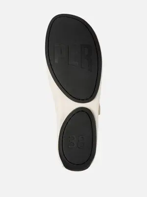 Camper Right Nina Leather Ballerinas - Neutrals