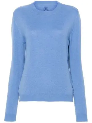 TEDDY CASHMERE Roma Cashmere Jumper - Blue