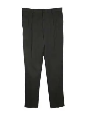 LANVIN High-waisted Tapered-leg Wool Trousers