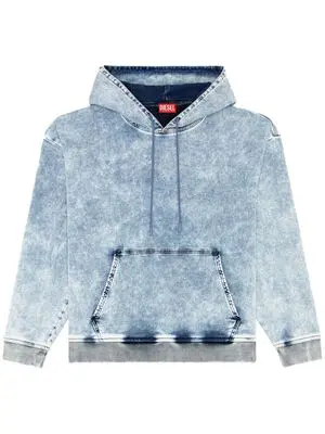 DIESEL® D-um-rib Denim Hoodie